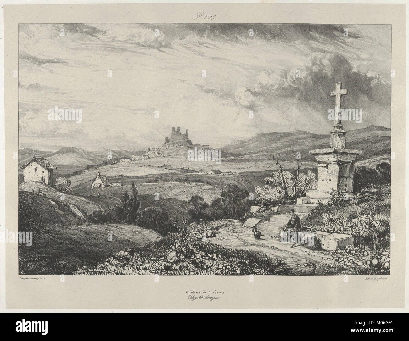 This image depicts Larderole Castle, highlighting its architectural ...