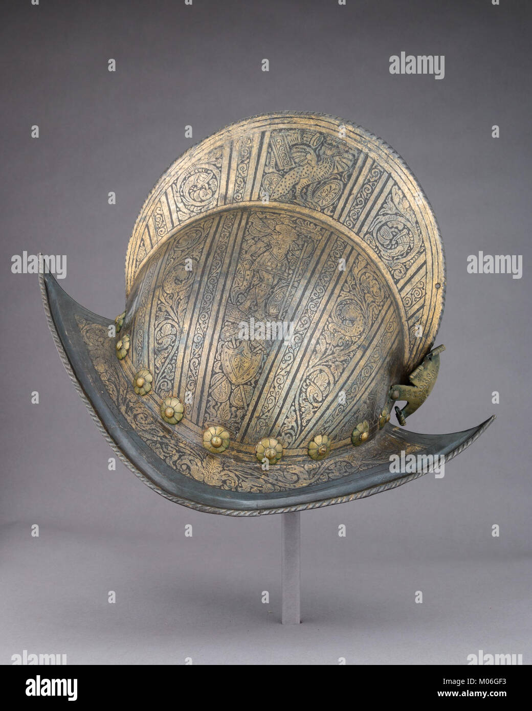 This 16th-century Morion helmet in the MET collection features a ...