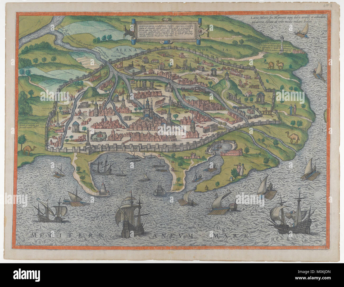 Ancient Alexandria Map High Resolution Stock Photography and Images - Alamy