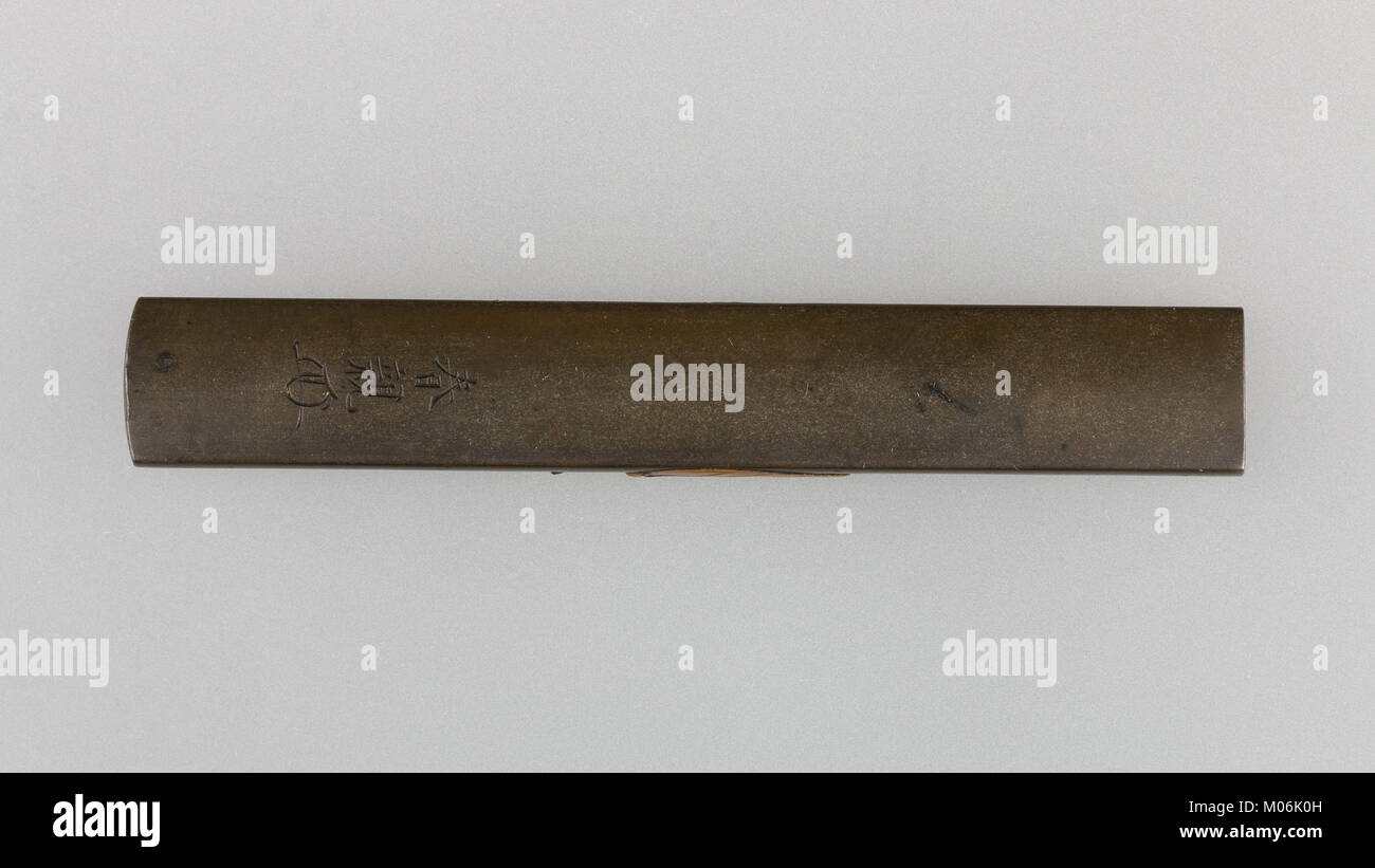 The Kozuka knife handle in the MET collection is a Japanese sword or ...