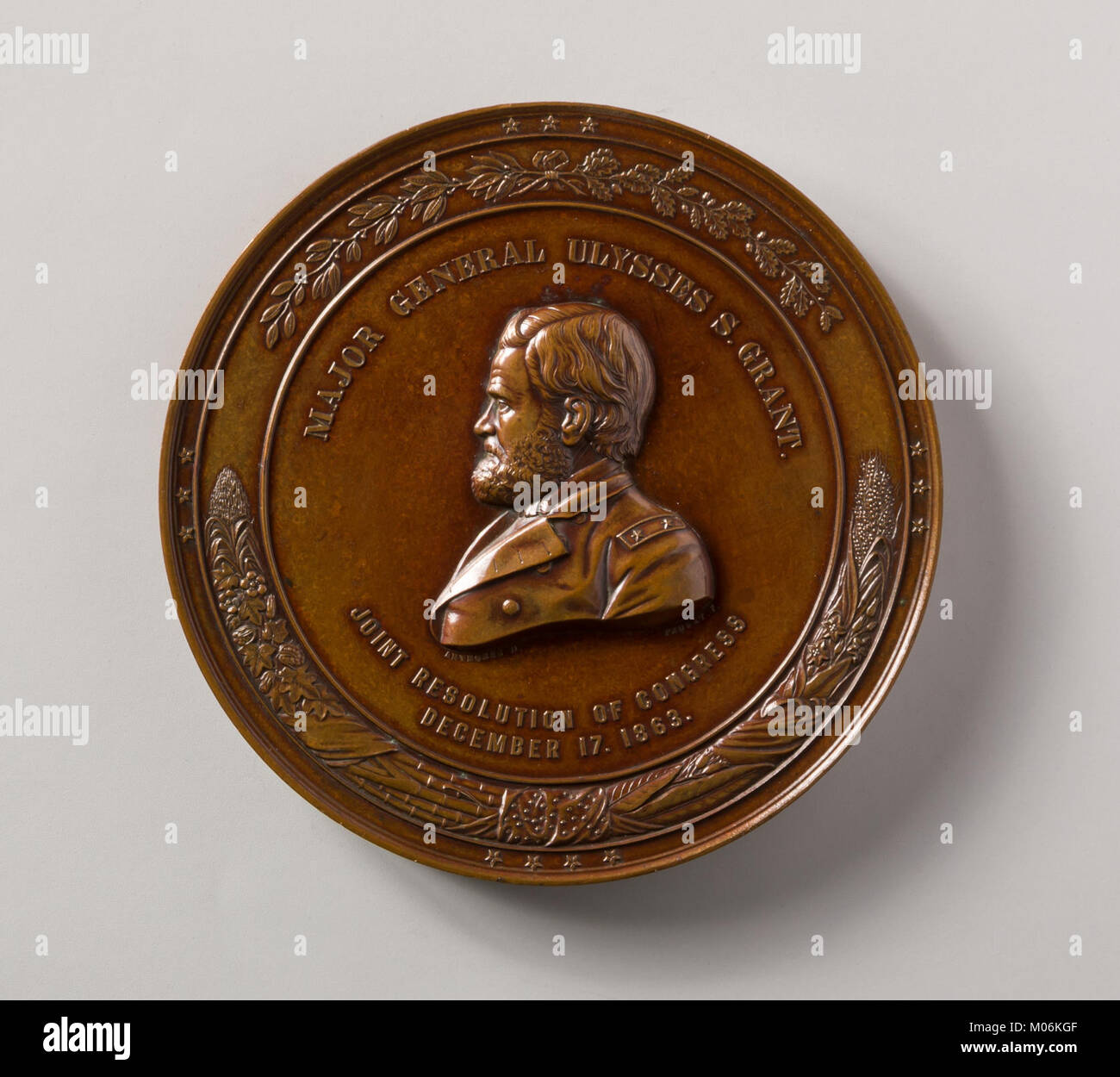 This portrait of Major General Ulysses S. Grant, a key figure in the ...