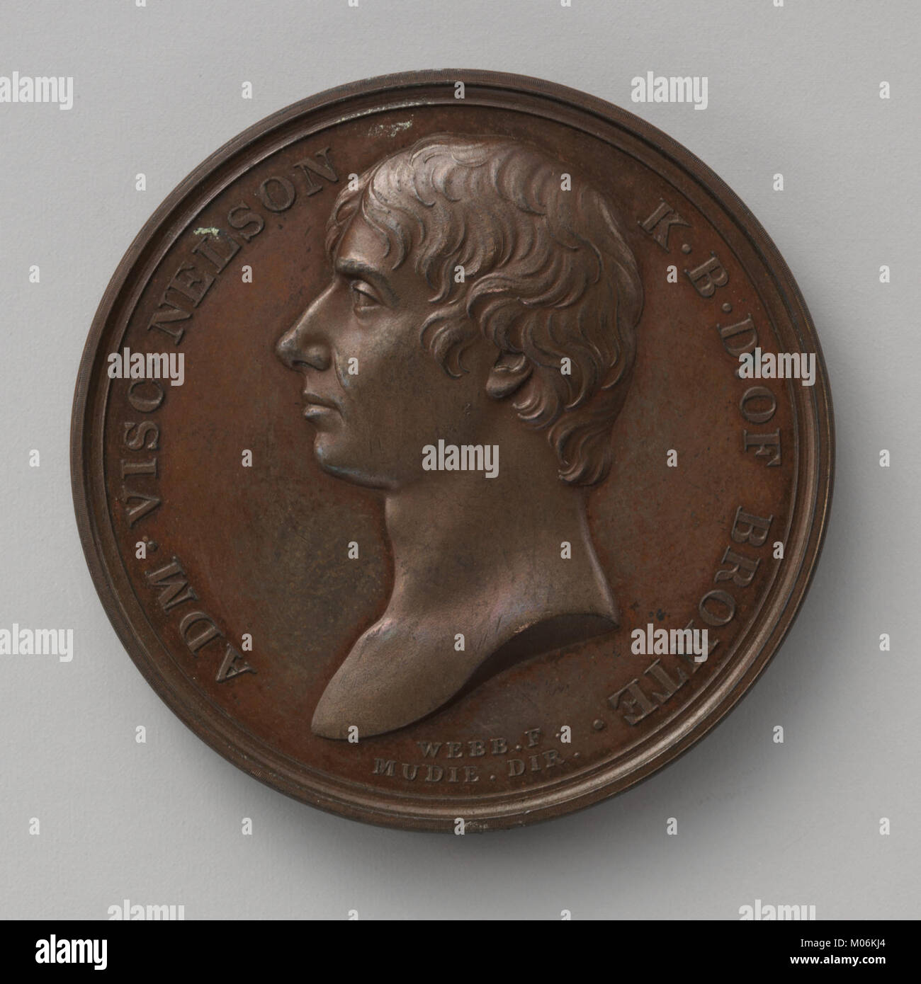 This artwork honors Lord Nelson, a British naval hero famous for his ...