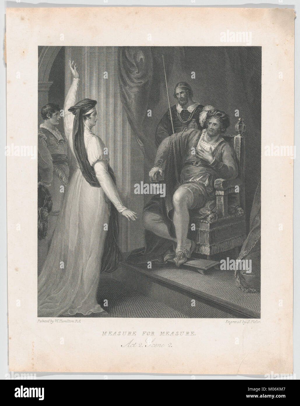 Isabella and Angelo (Shakespeare, Measure for Measure, Act 2, Scene 2 ...