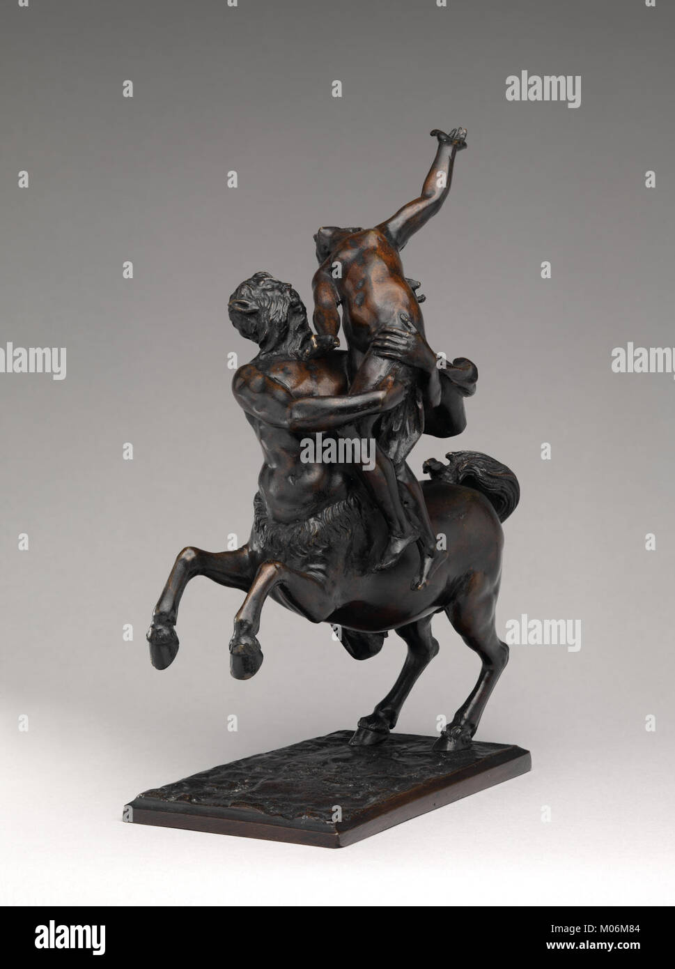 A classical artwork depicting the mythological story of Nessus and Dejanira, illustrating the ...