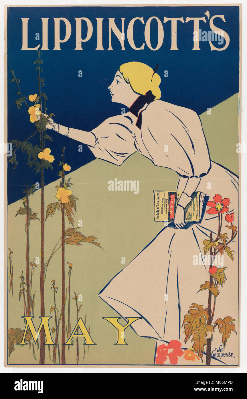 This May edition of Lippincott's magazine features various cultural and ...