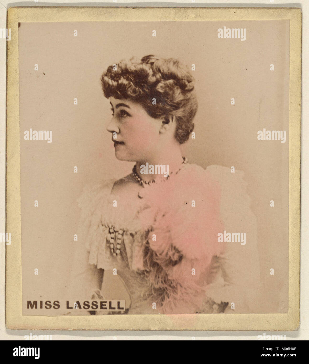 Miss Lassell, from the Actresses series (N246), Type 2, issued by ...