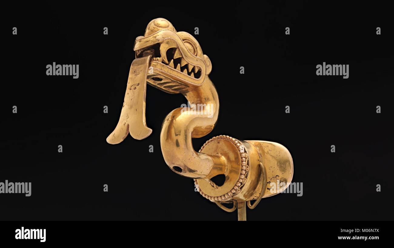 Aztec labret hi-res stock photography and images - Alamy