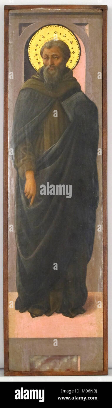The depiction of a male saint represents holiness, virtue, and devotion ...