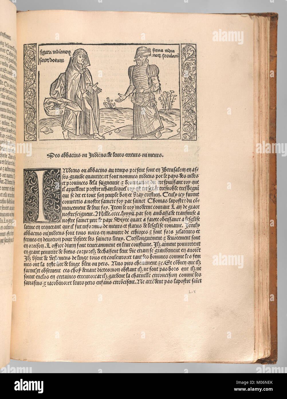 *La Peregrination en Terre Sainte* depicts a medieval European ...