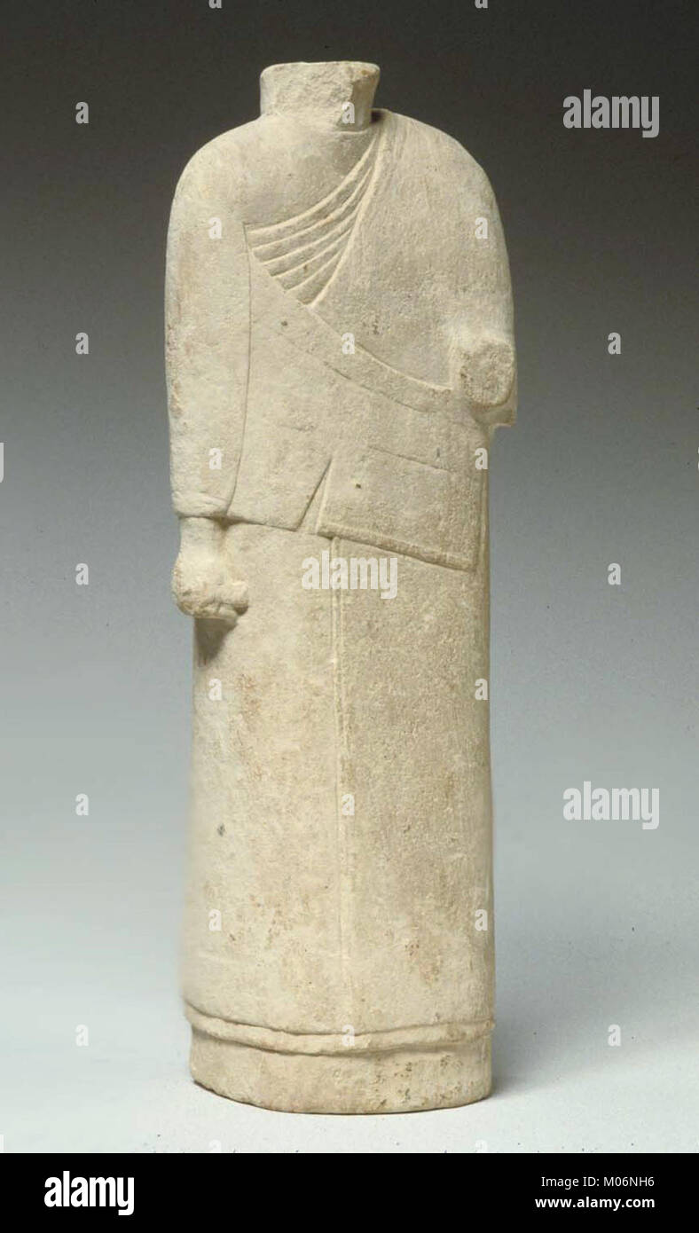 Incomplete figure in draped costume MET 1989.281.97 03 Stock Photo - Alamy