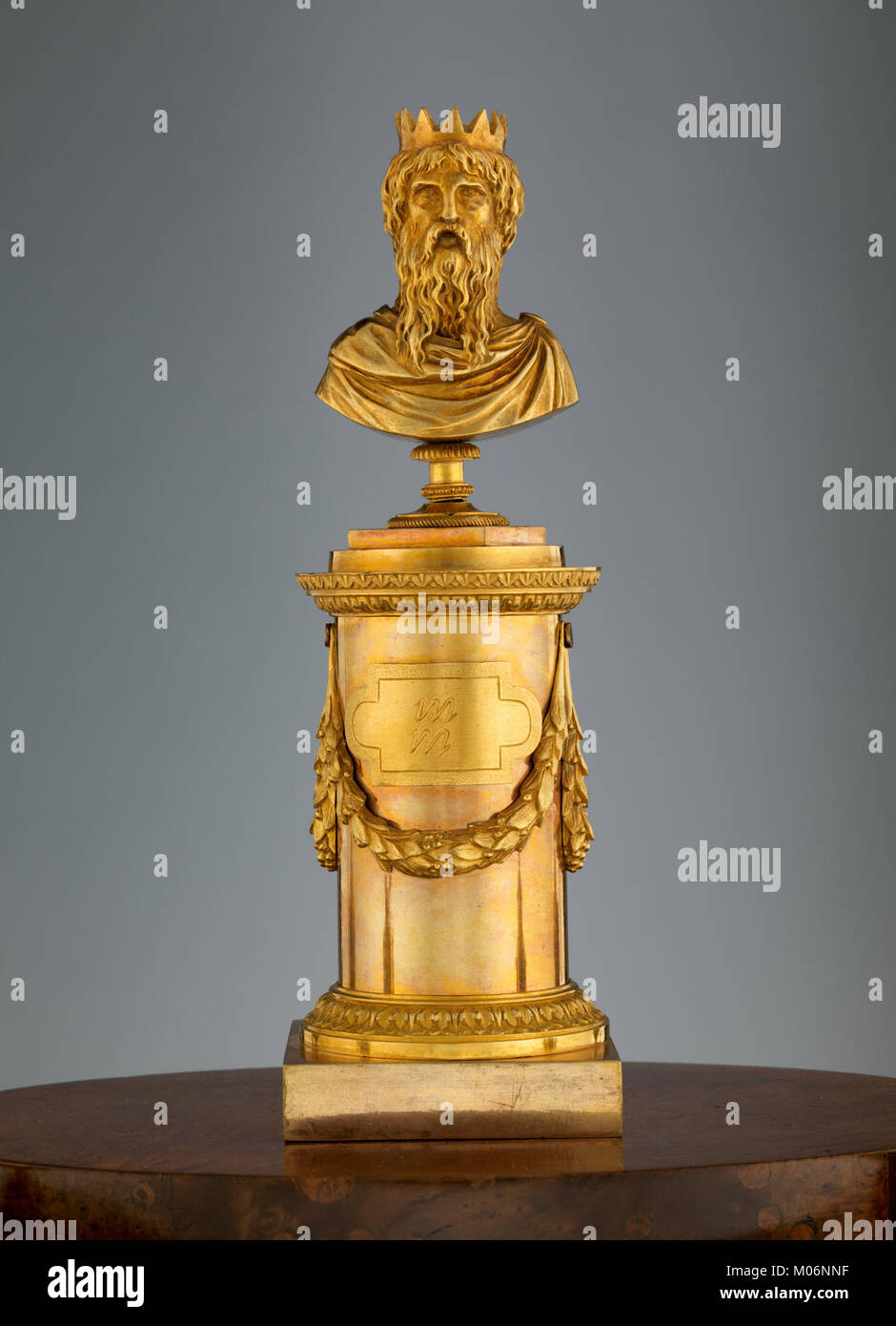 Obelisk clock with a Franklin movement MET DP-896-005 Stock Photo - Alamy