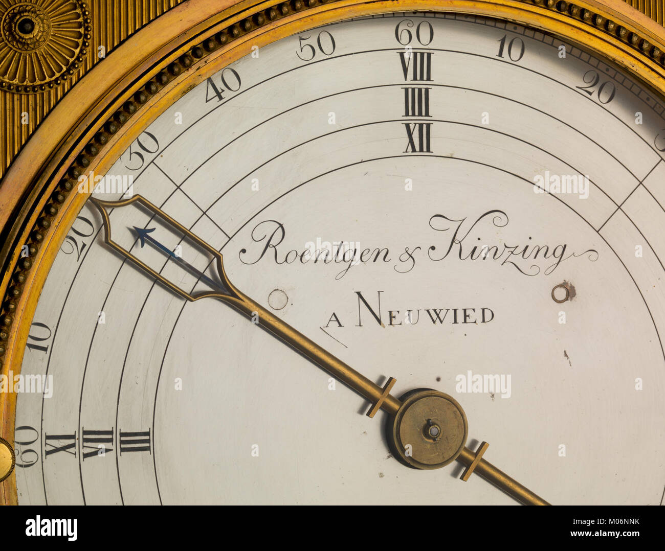 Obelisk clock with a Franklin movement MET DP-896-004 Stock Photo - Alamy