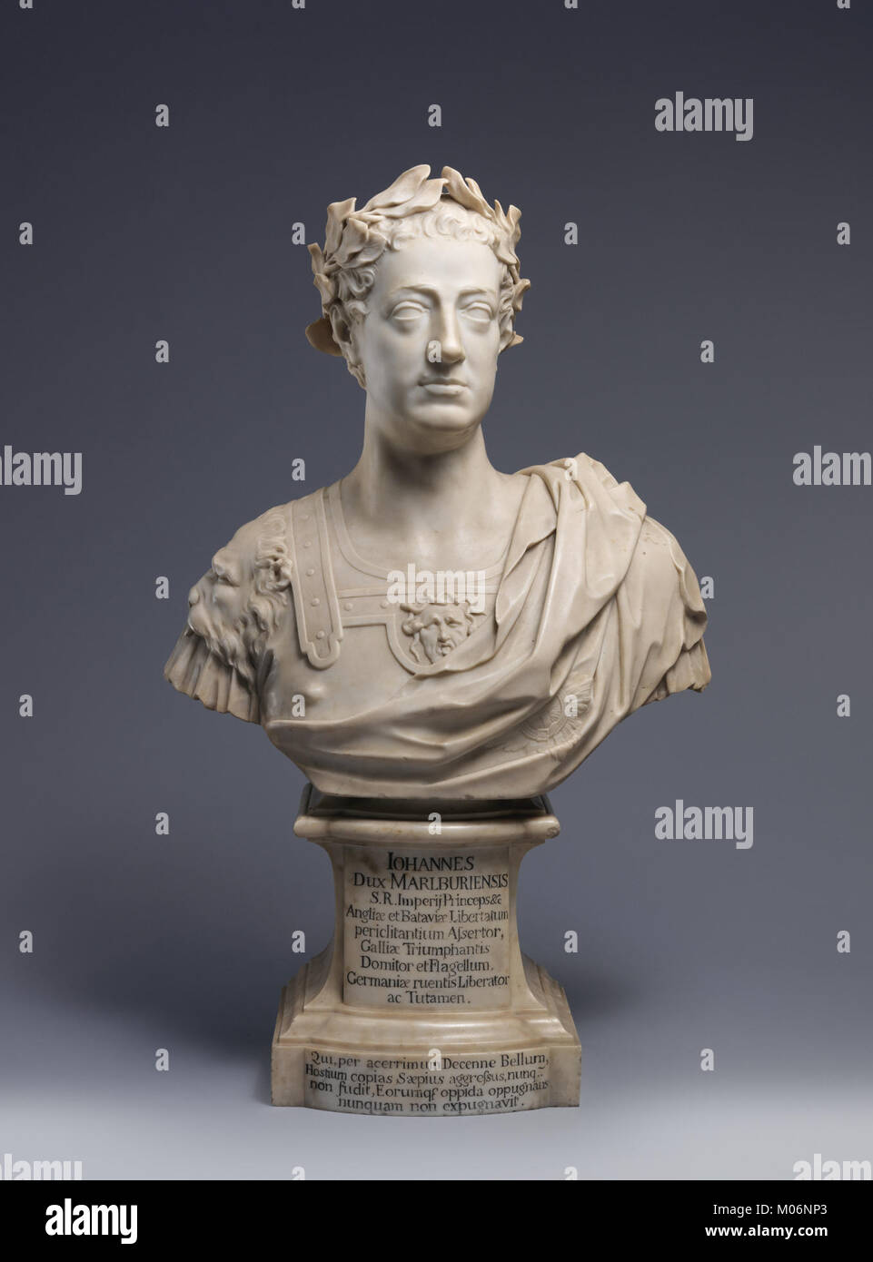 This portrait depicts John Churchill, 1st Duke of Marlborough ...