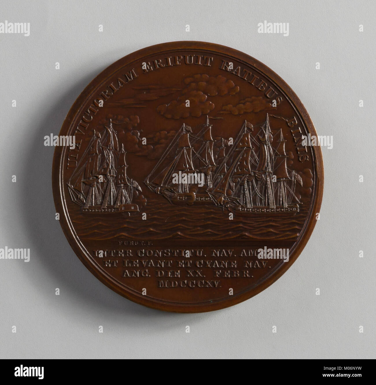 This medal commemorates Captain Charles Stewart, celebrating his naval ...