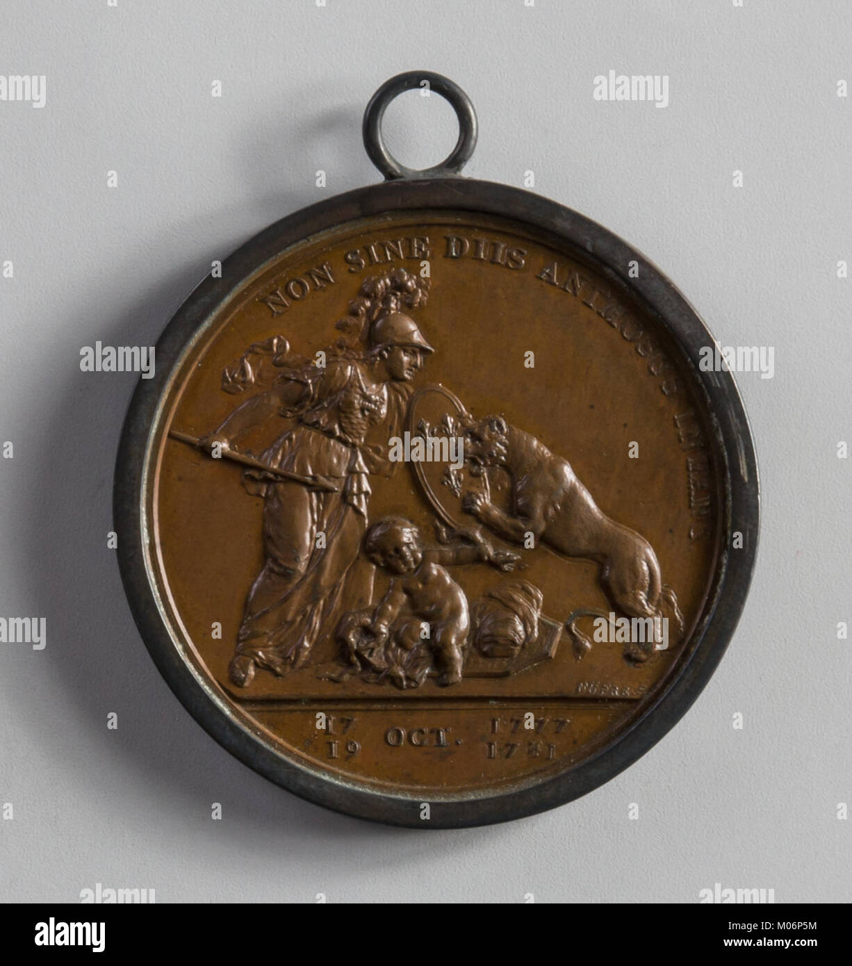 Medal commemorating the Declaration of Independence, reflecting the ...