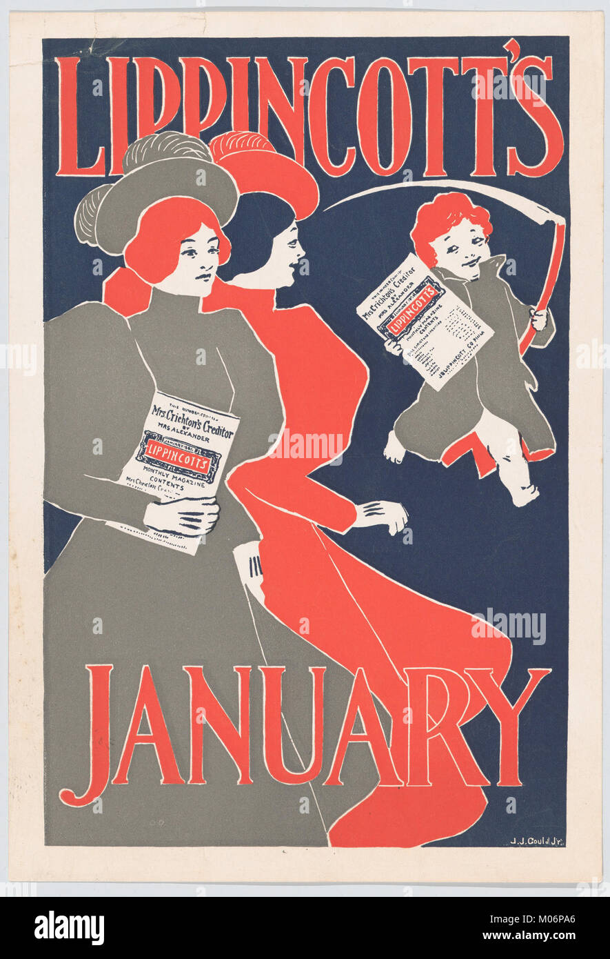 Lippincott's January edition showcases works from various artists and ...