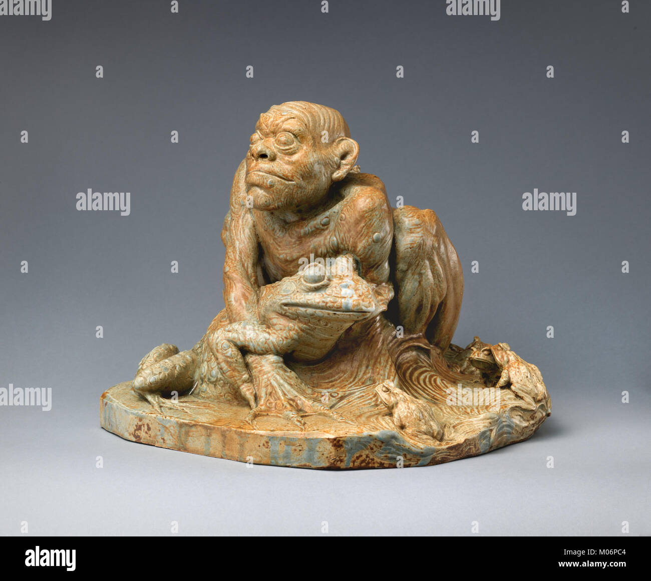 'La Grenouillard' (The Frog Man) is a sculptural piece that portrays a ...