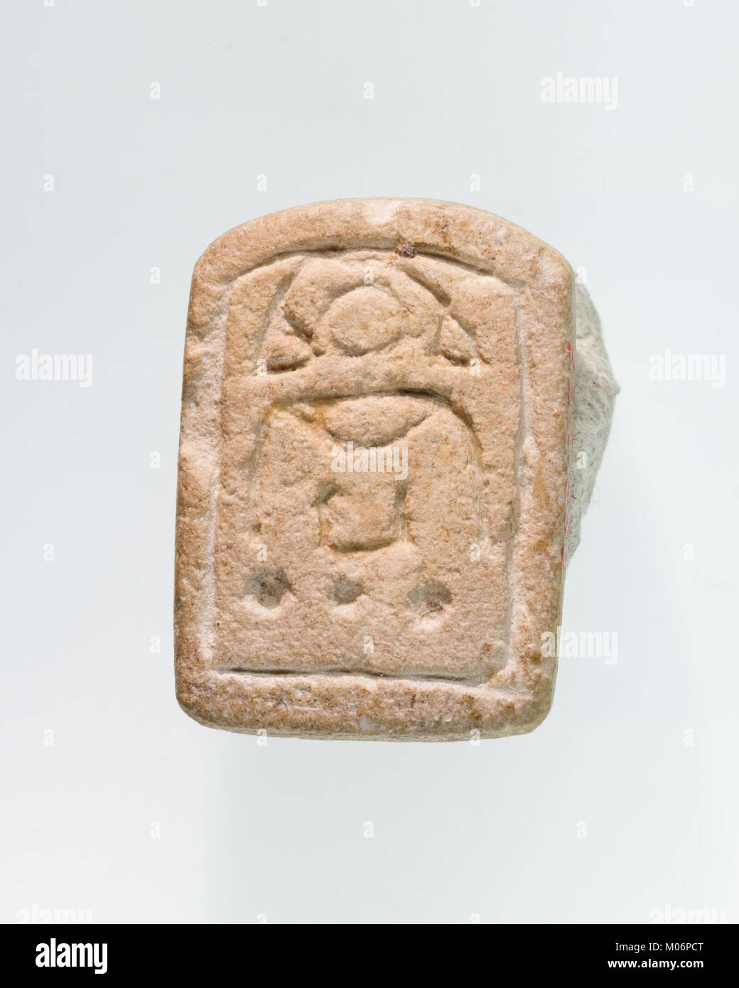 A lion-shaped stamp seal inscribed with the name of Amenemhat II, an ...