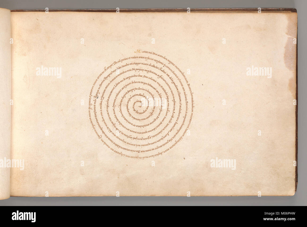 This intricate micrographic design, held in the MET collection ...