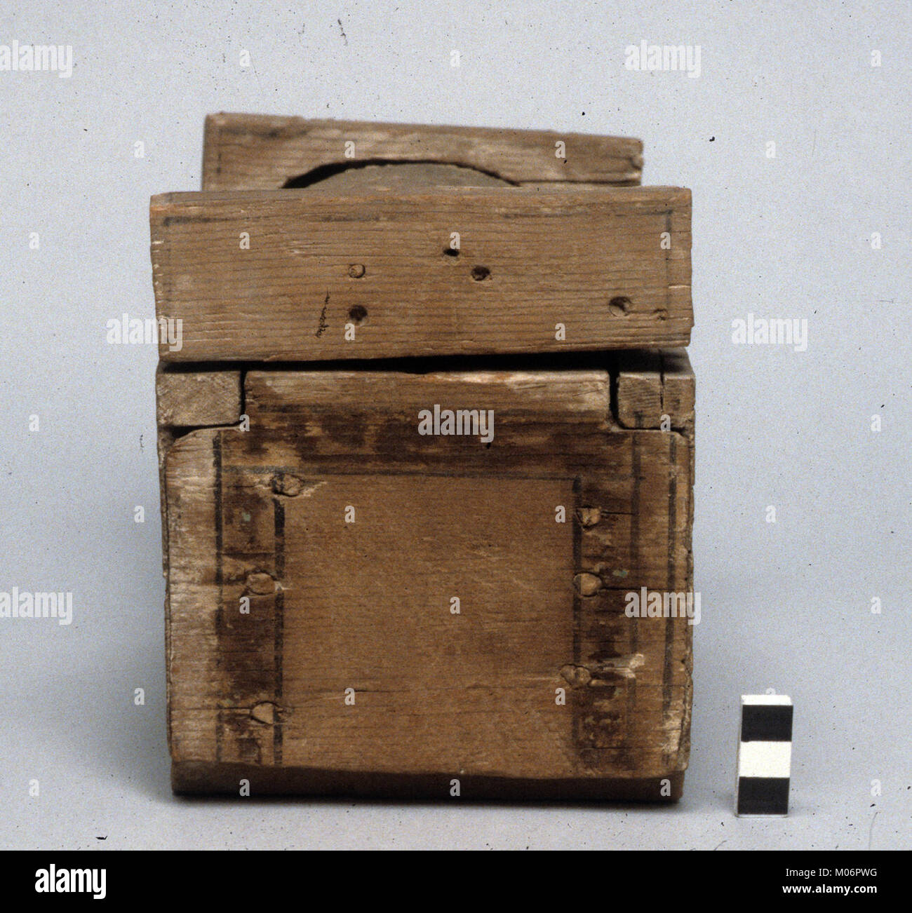 This model coffin illustrates mortuary practices, funerary rituals, and ...