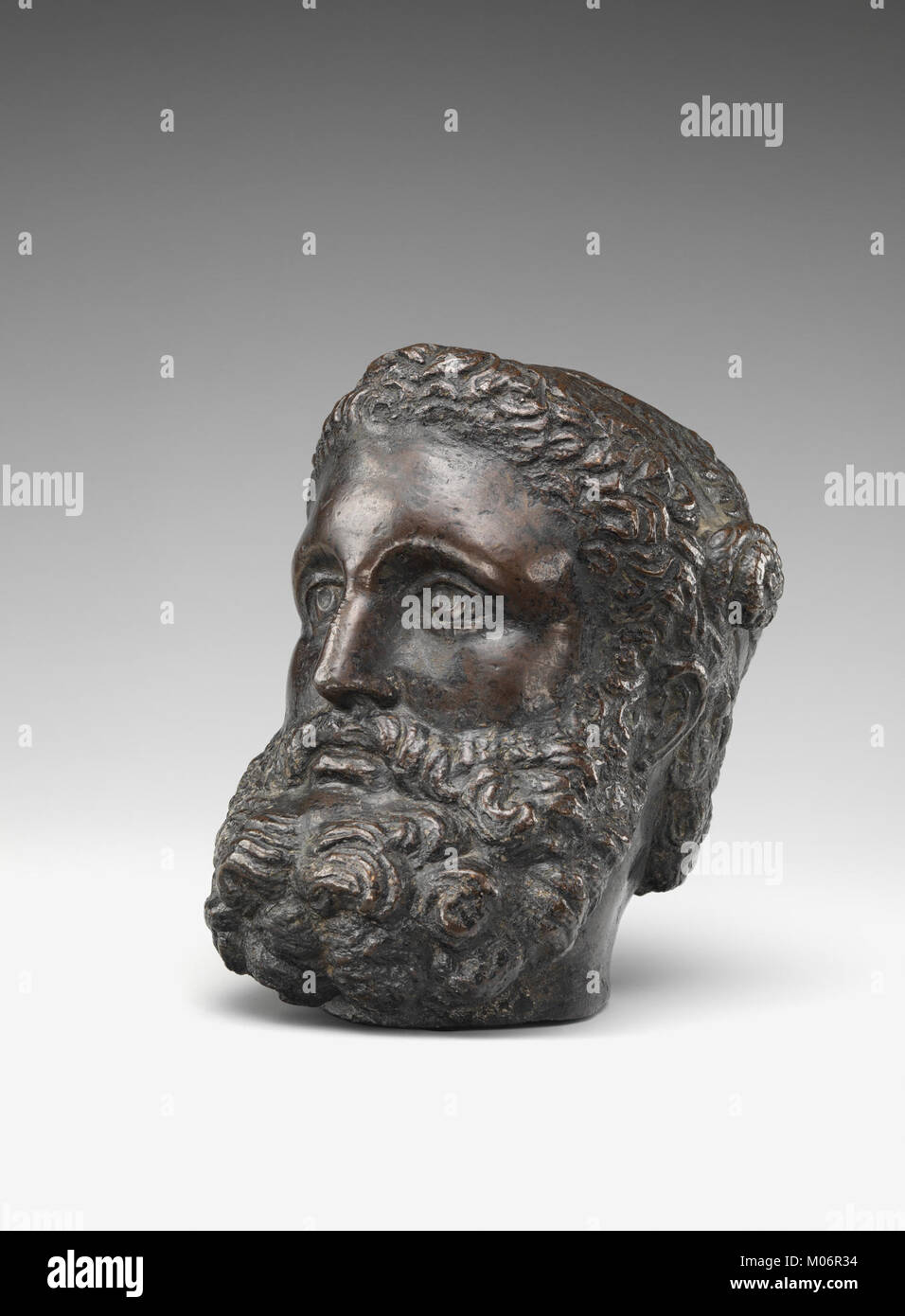 This depiction of Jupiter Ammon combines the features of the Roman god ...