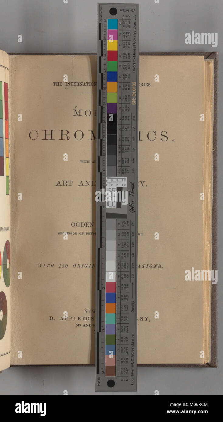 Modern chromatics - with applications to art and industry MET b1100612 ...