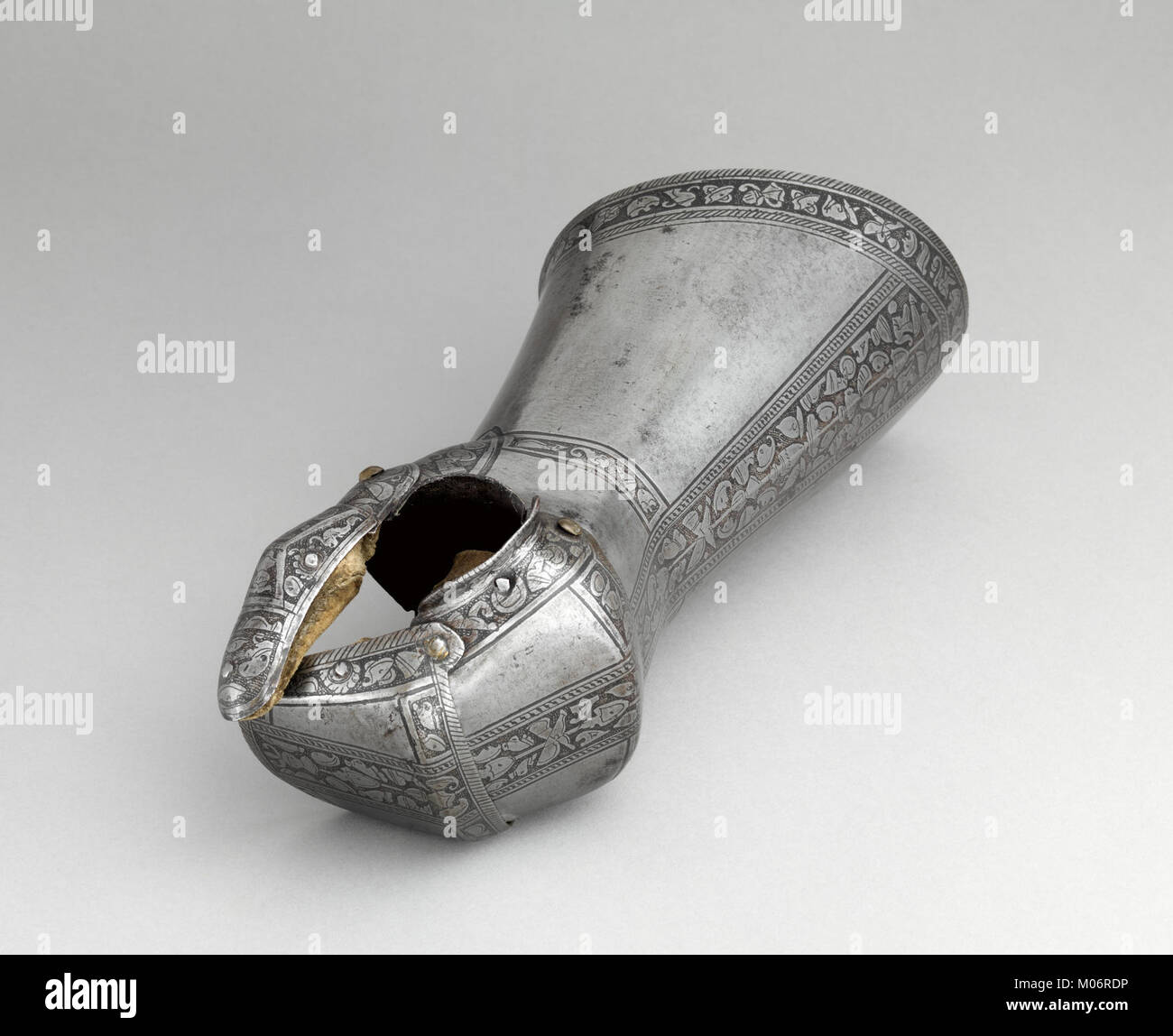This reinforced left gauntlet, known as a 'manifer,' was designed for ...