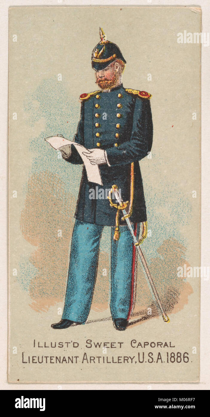 1886 military uniform hi-res stock photography and images - Alamy