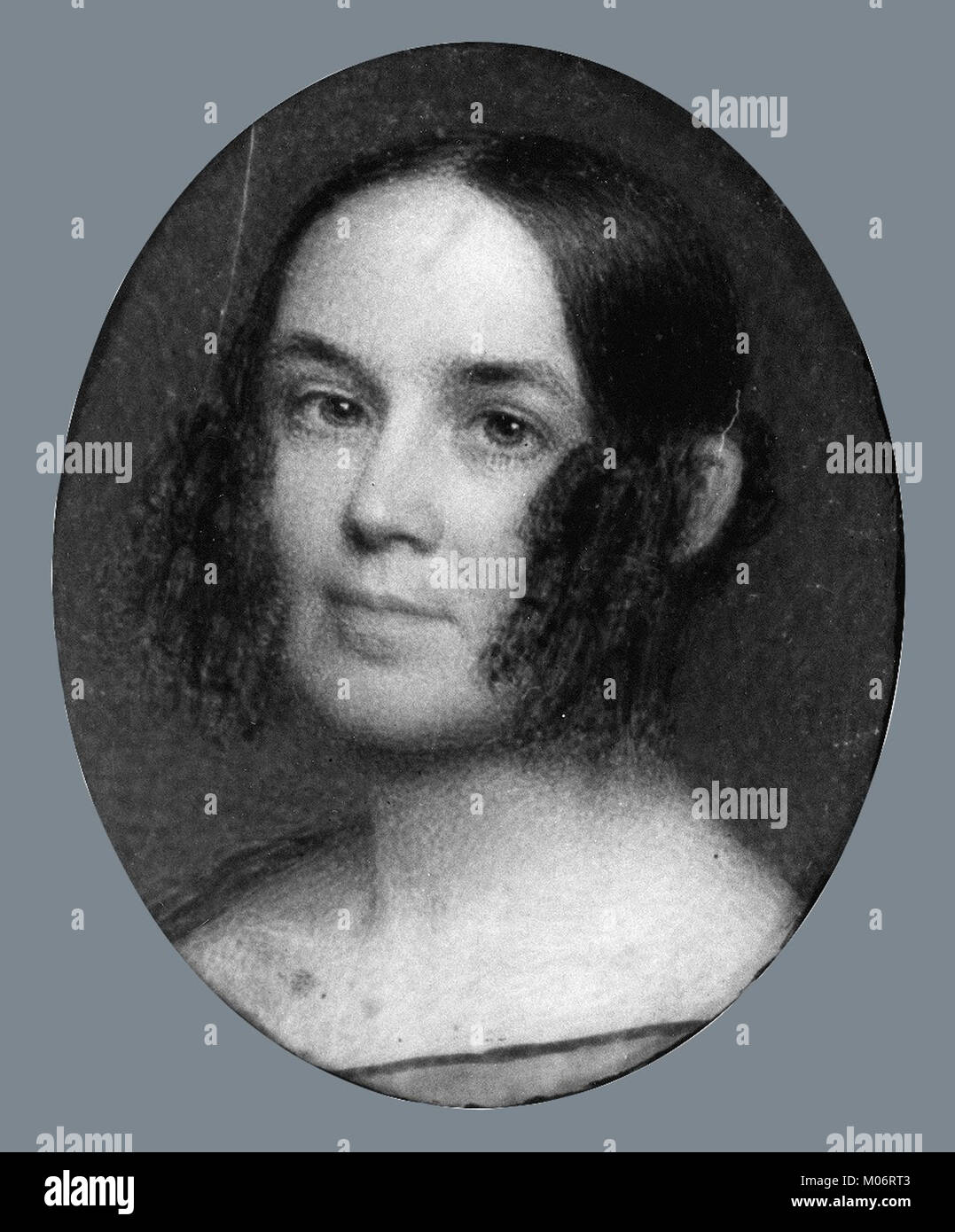This portrait of Maria Pease by Alvan Clark depicts 19th-century ...