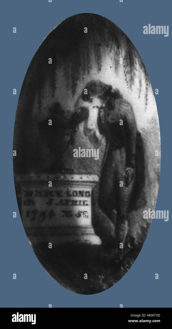 A memorial to Mary Long, located in the MET collection. The memorial ...