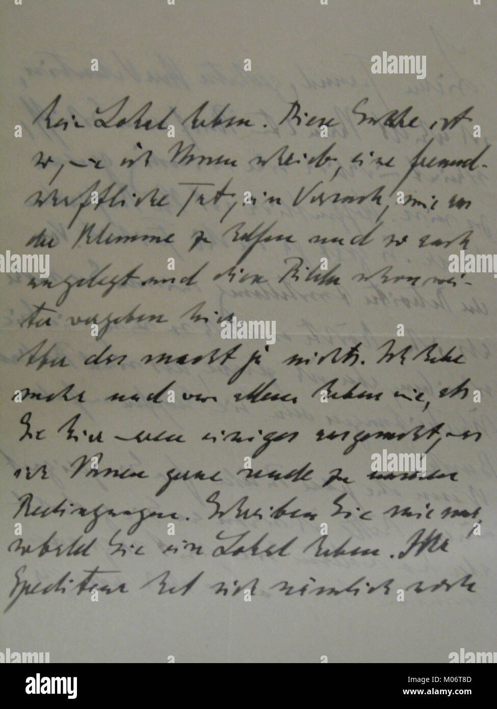 An illustrated letter addressed to Curt Valentin, preserved in the ...