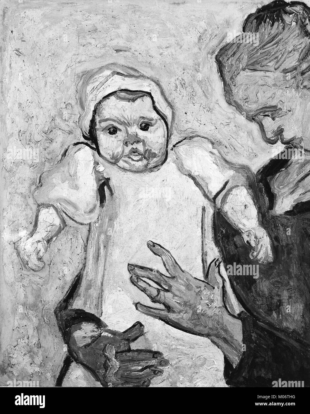 Roulin And Her Baby – Madame Roulin Children – NMXBLO