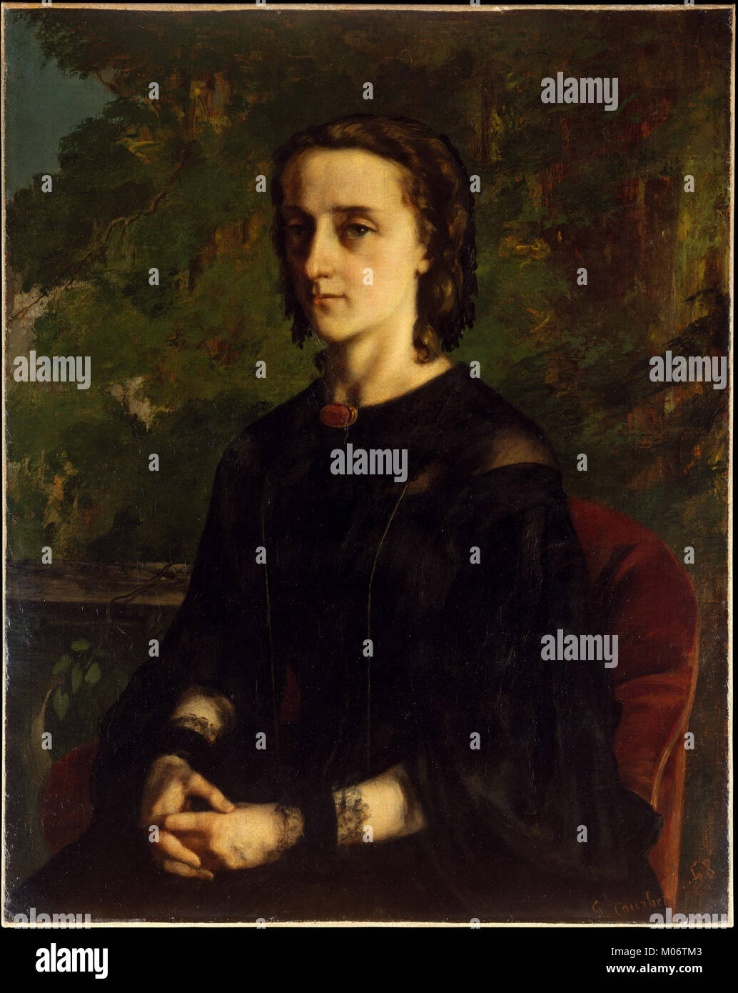 Madame de Brayer MET DT1974 Stock Photo - Alamy