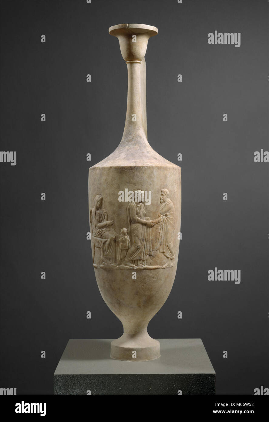 Marble funerary lekythos hi-res stock photography and images - Alamy