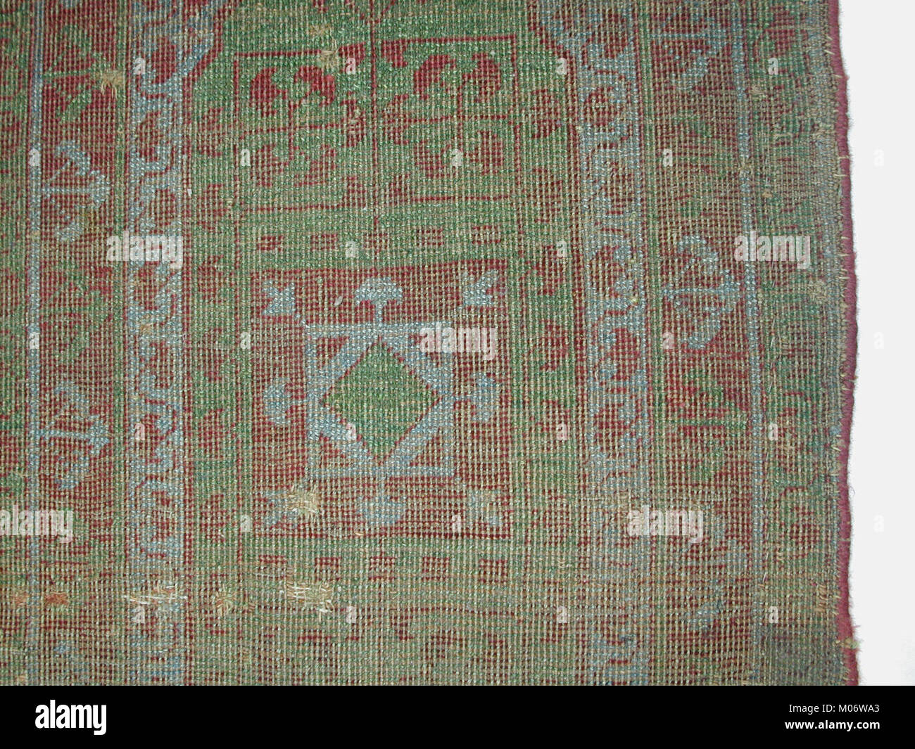 This Mamluk carpet represents a rich tradition of textile arts in the ...