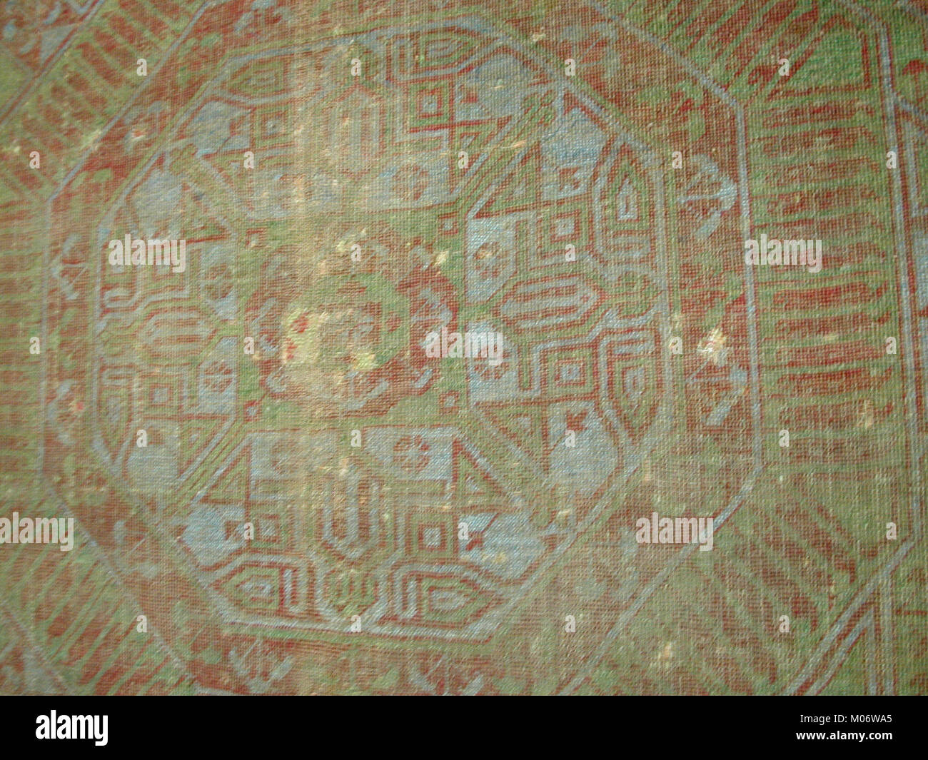 A Mamluk carpet, showcasing intricate Islamic design and craftsmanship ...