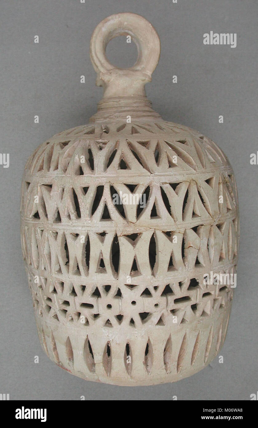 This lantern is a functional and decorative object designed for a lamp ...