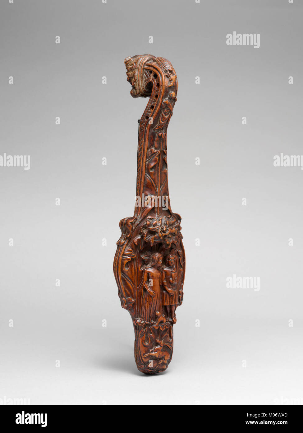 This mandora, a string instrument from the Renaissance period, is ...