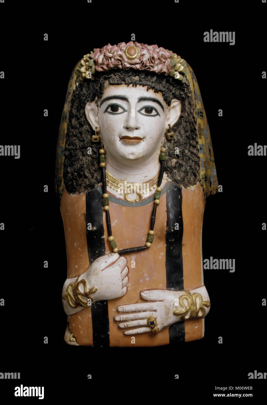 Mummy Mask MET EG71 Stock Photo - Alamy