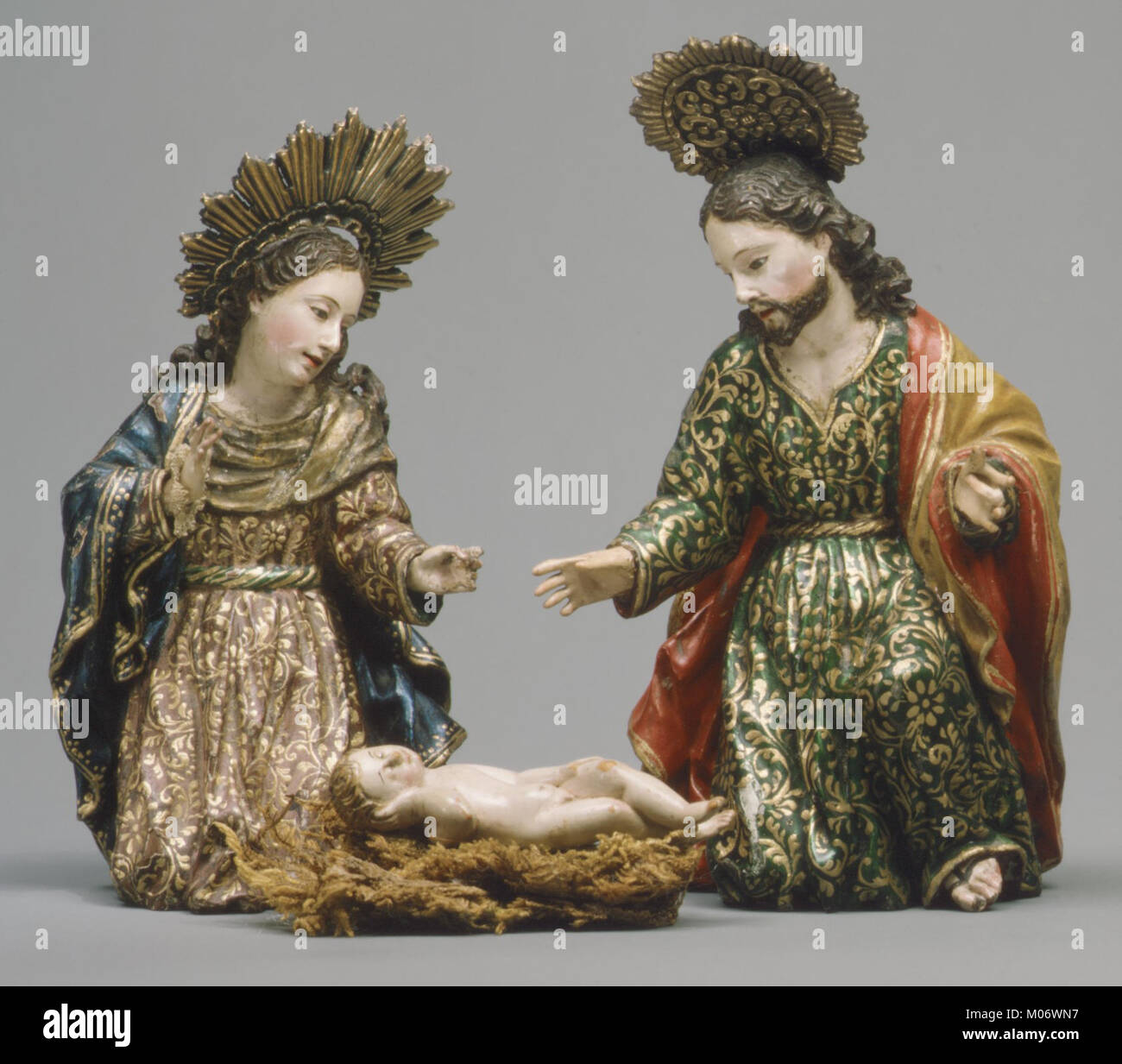 This representation of Mary from a nativity scene captures the maternal ...
