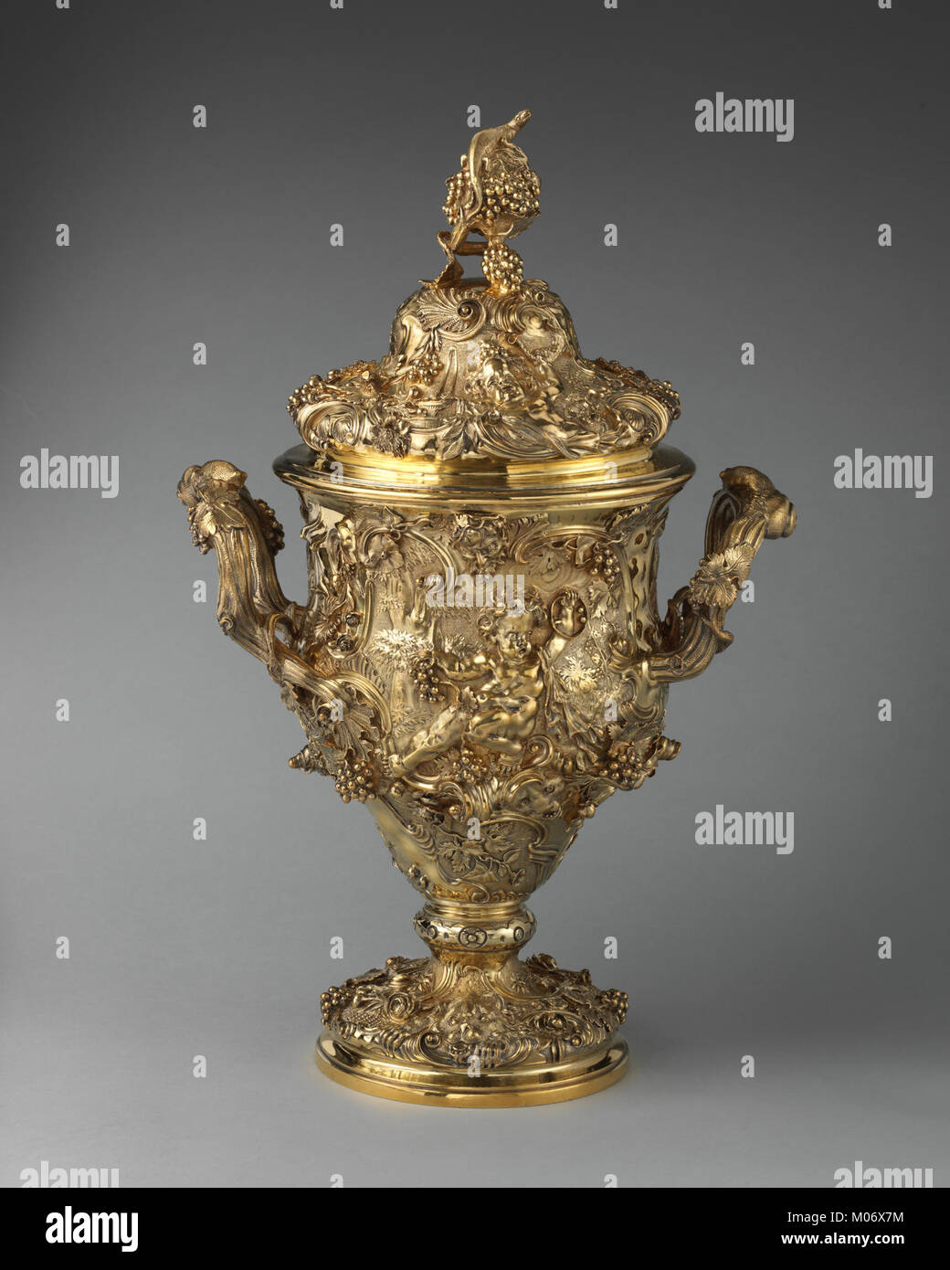 This loving cup with cover is an example of fine craftsmanship from the ...