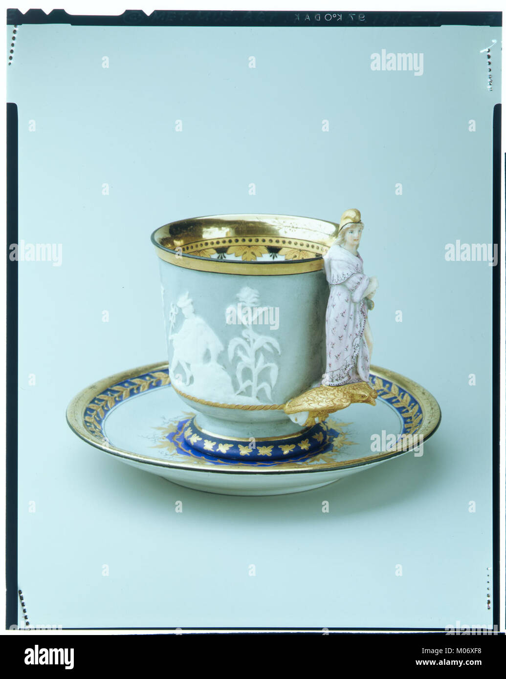 Liberty cup and saucer MET ADA3822 Stock Photo - Alamy