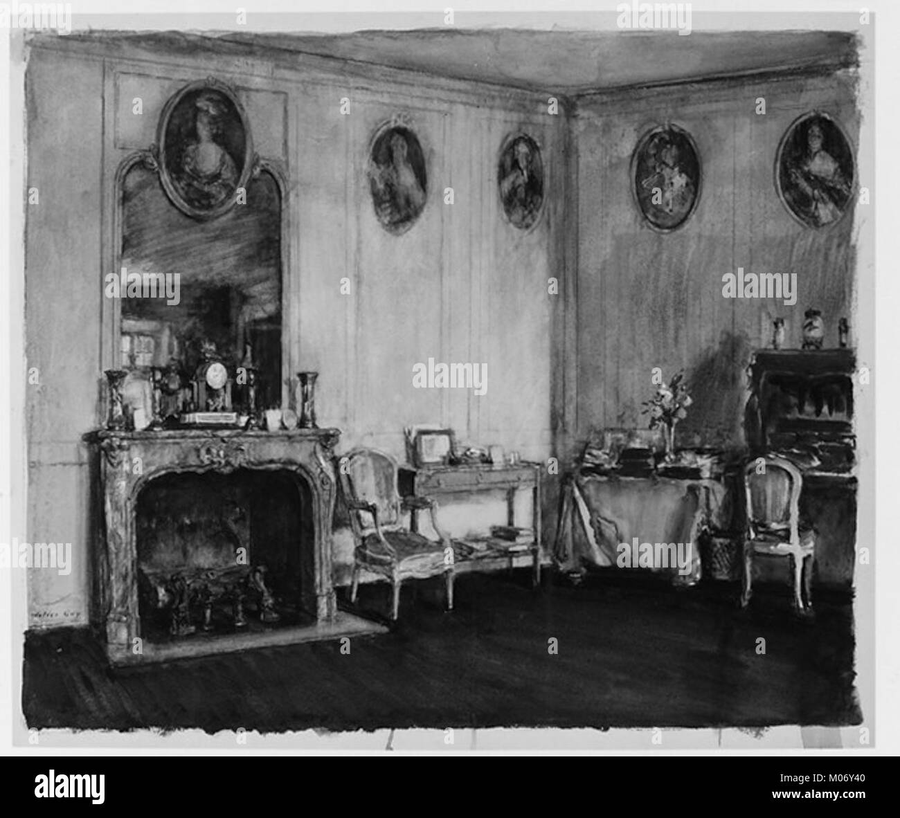 This interior scene from the MET captures the atmosphere of a specific ...