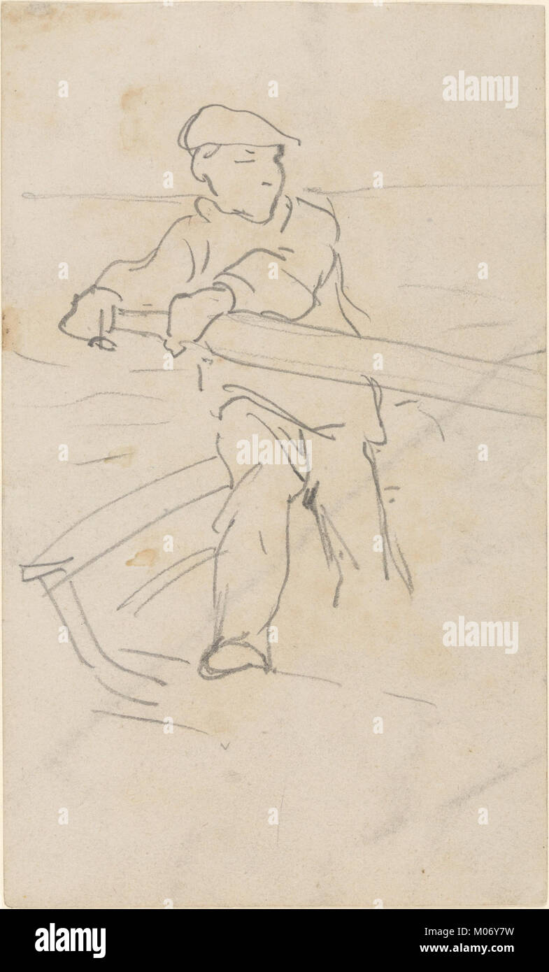 Oarsman MET DP207872 Stock Photo - Alamy