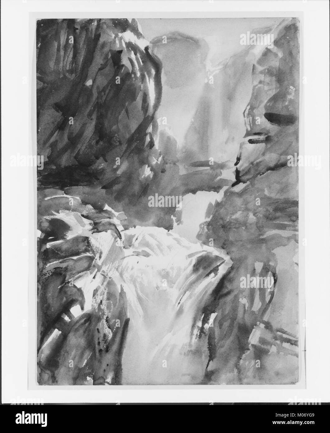 Rugged torrent Black and White Stock Photos & Images - Alamy