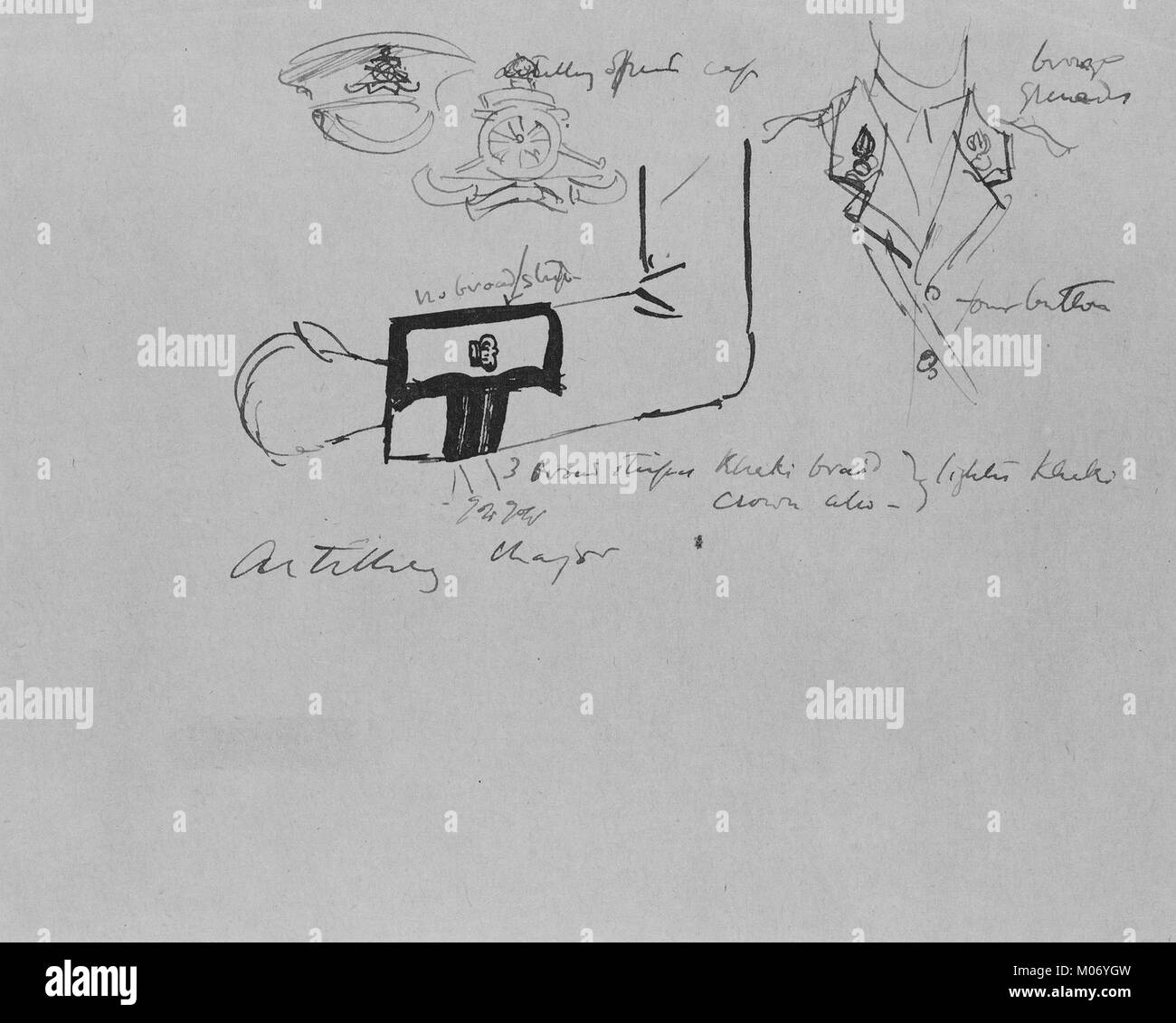 This collection of military insignias represents various branches of ...