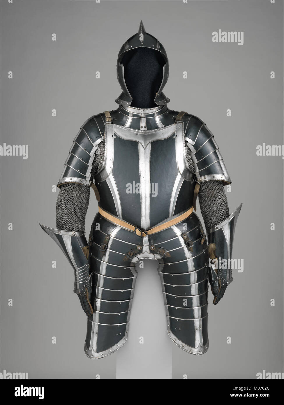 This piece of infantry armor showcases the protective equipment used by ...
