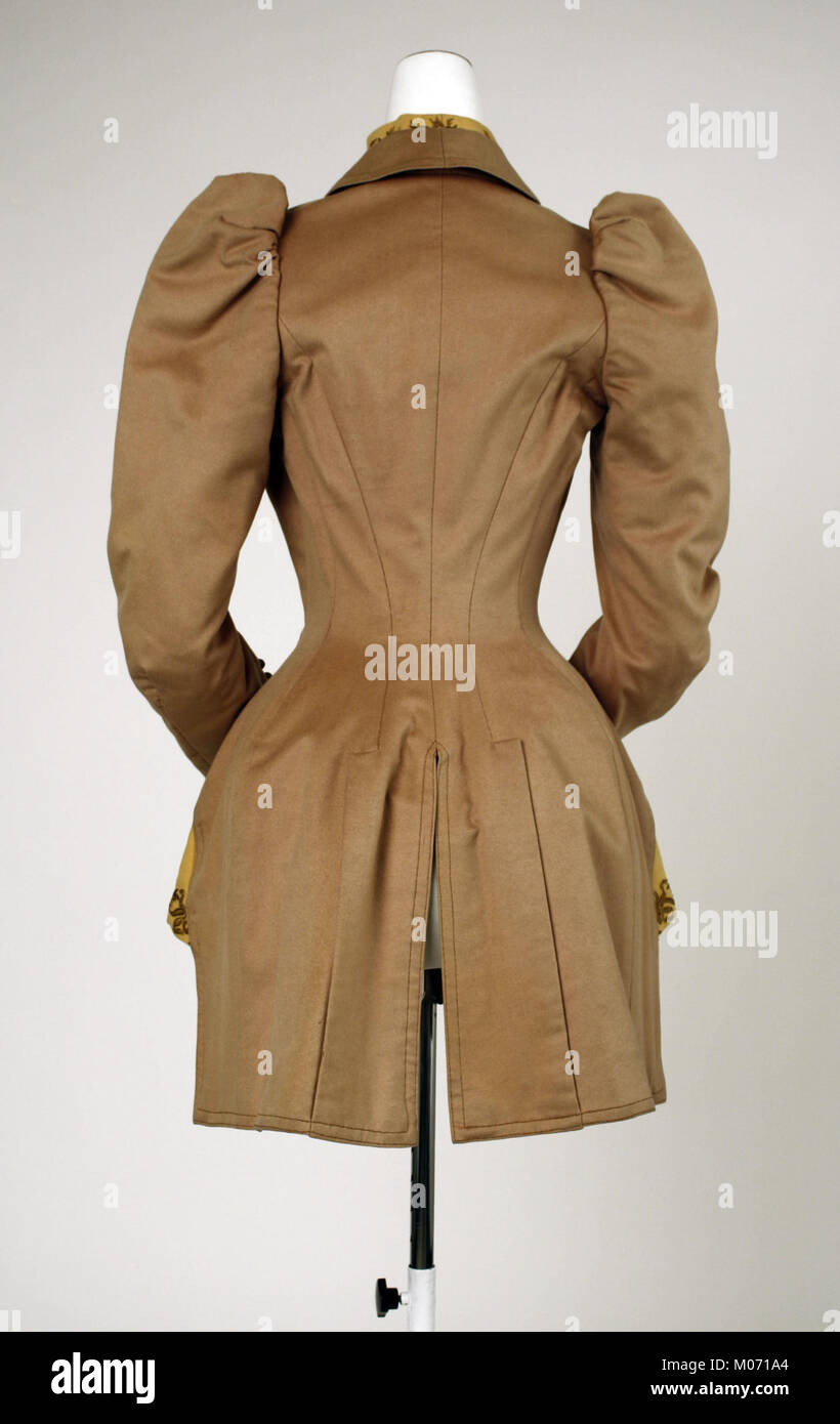 A historical jacket, part of the MET collection. The garment features ...