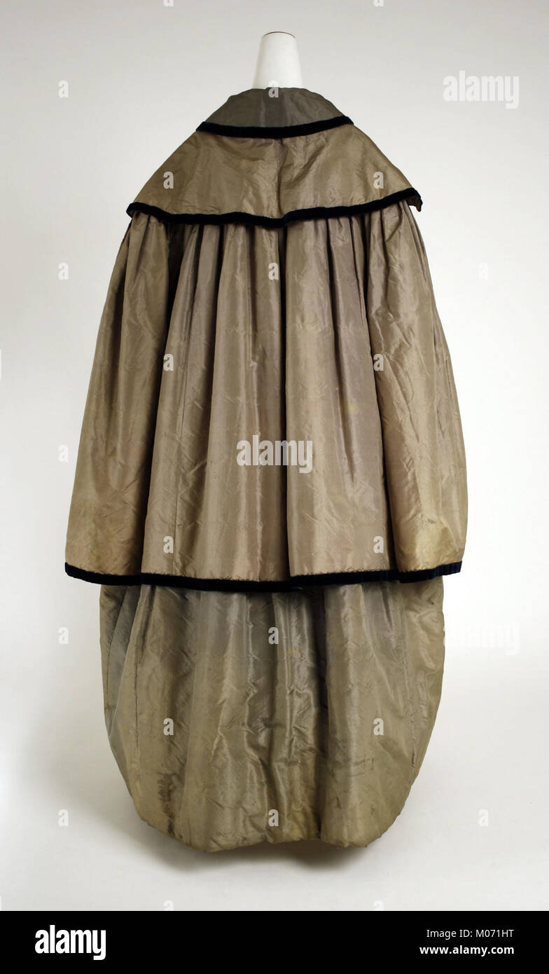 This mantle, MET CI38.23.7, is an example of 19th-century fashion, made ...