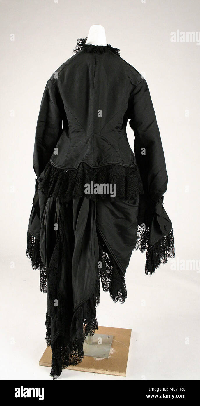 A historical jacket, representing fashion from an earlier period. The ...